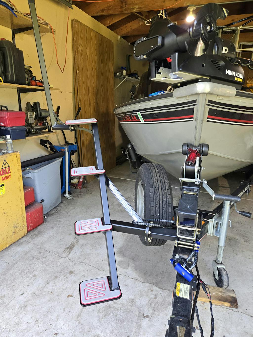 Tracker® Boat Trailer Steps by BoatEFX