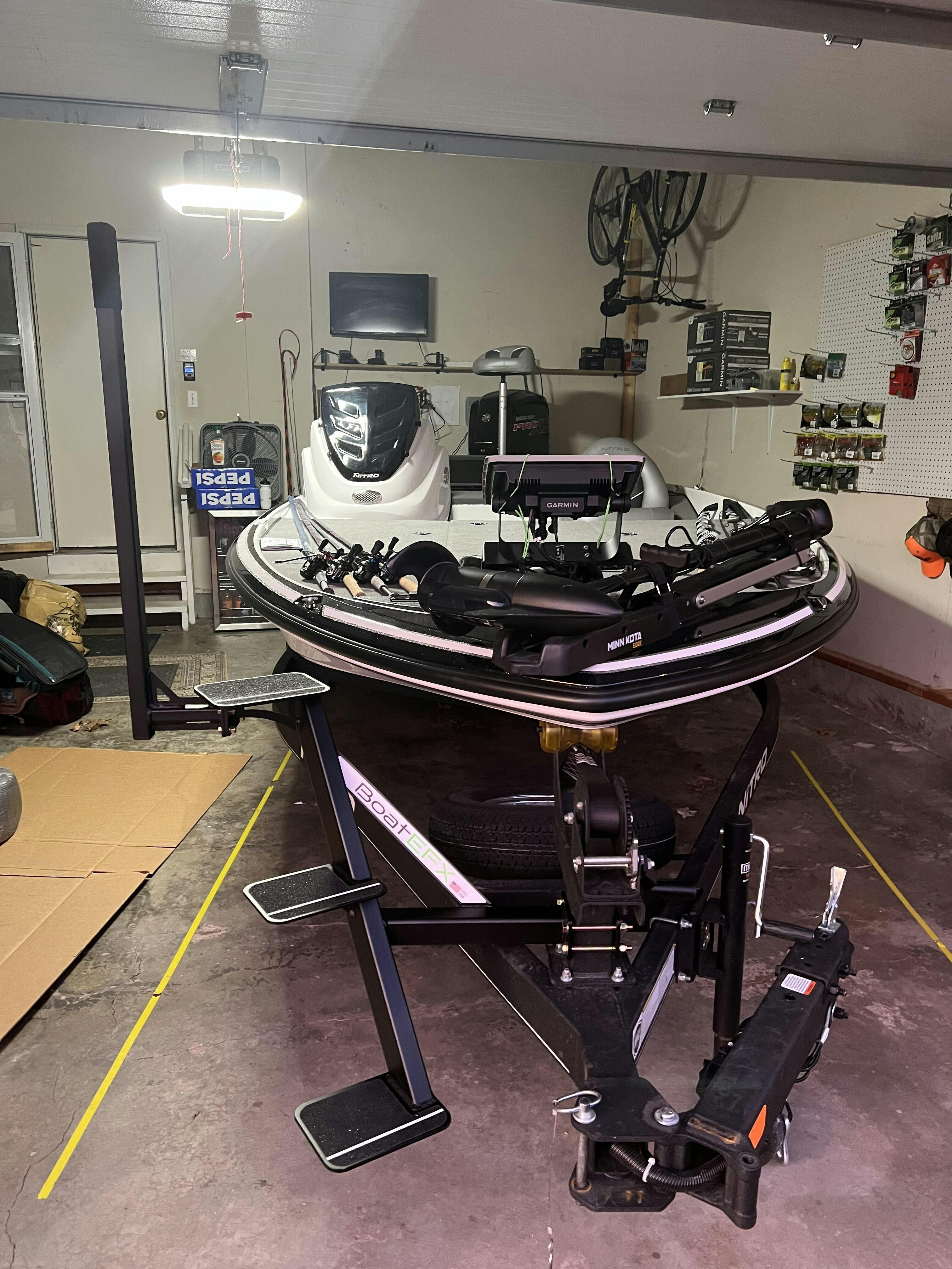 Nitro Bass Boat Trailer Steps by BoatEFX | Best Boat Trailer Steps