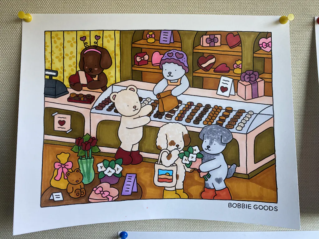 Digital Download • February Coloring Pages – Bobbie Goods