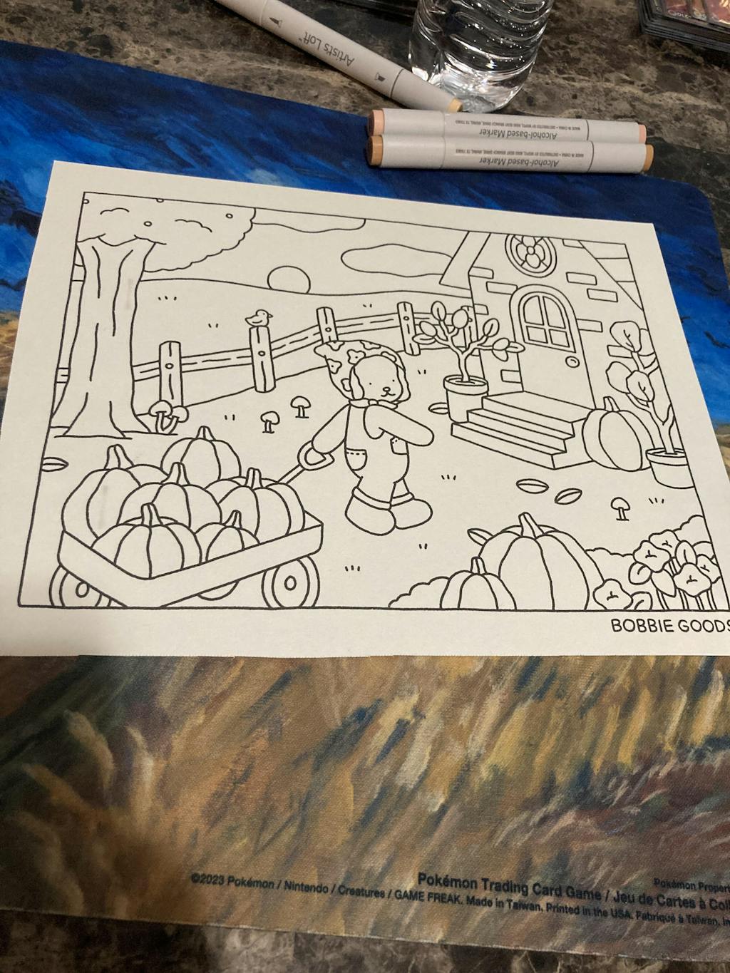 Digital Download • November Coloring Pages – Bobbie Goods