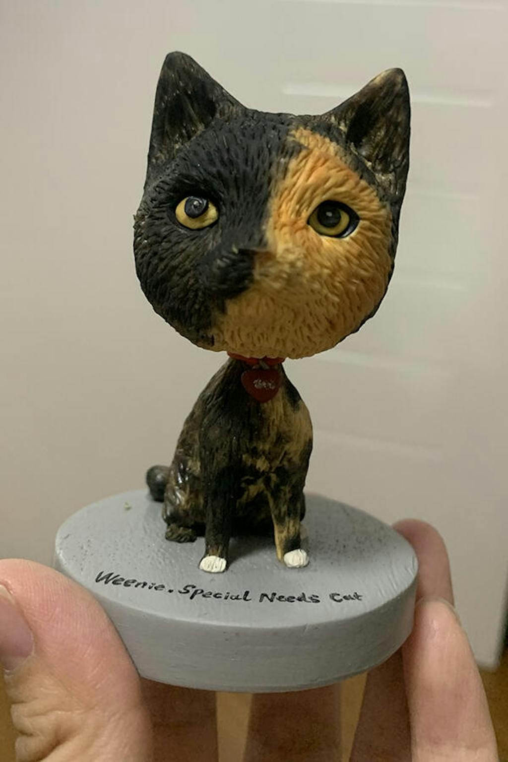Custom Cat Bobblehead from Photos for Your Pet – BobbleGifts UK