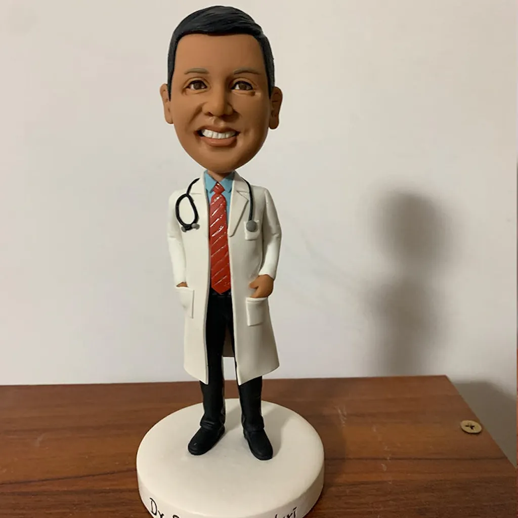 Personalized Custom Doctor Bobbleheads Craft - Christmas Doctor's Gifts ...