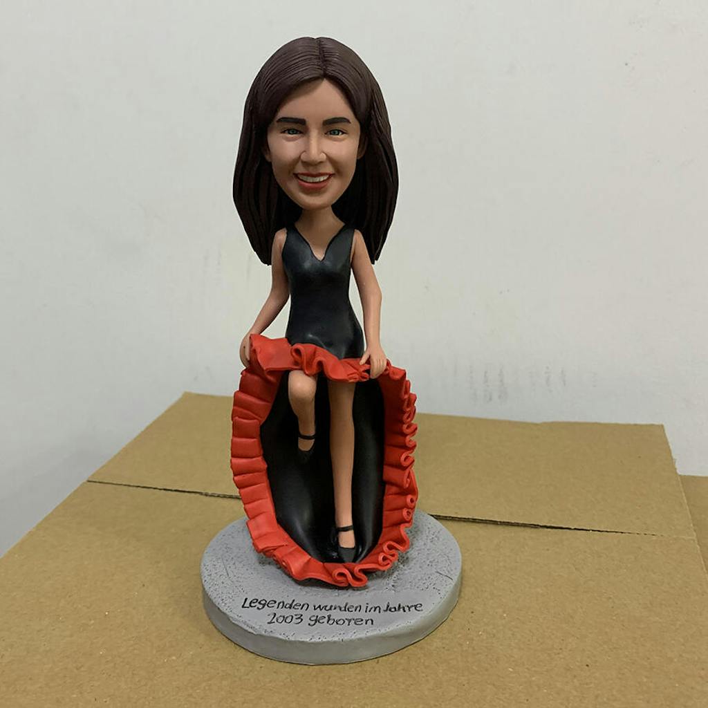 Personalized Custom Bobblehead Dolls for Dancing Girl From Photo Online ...