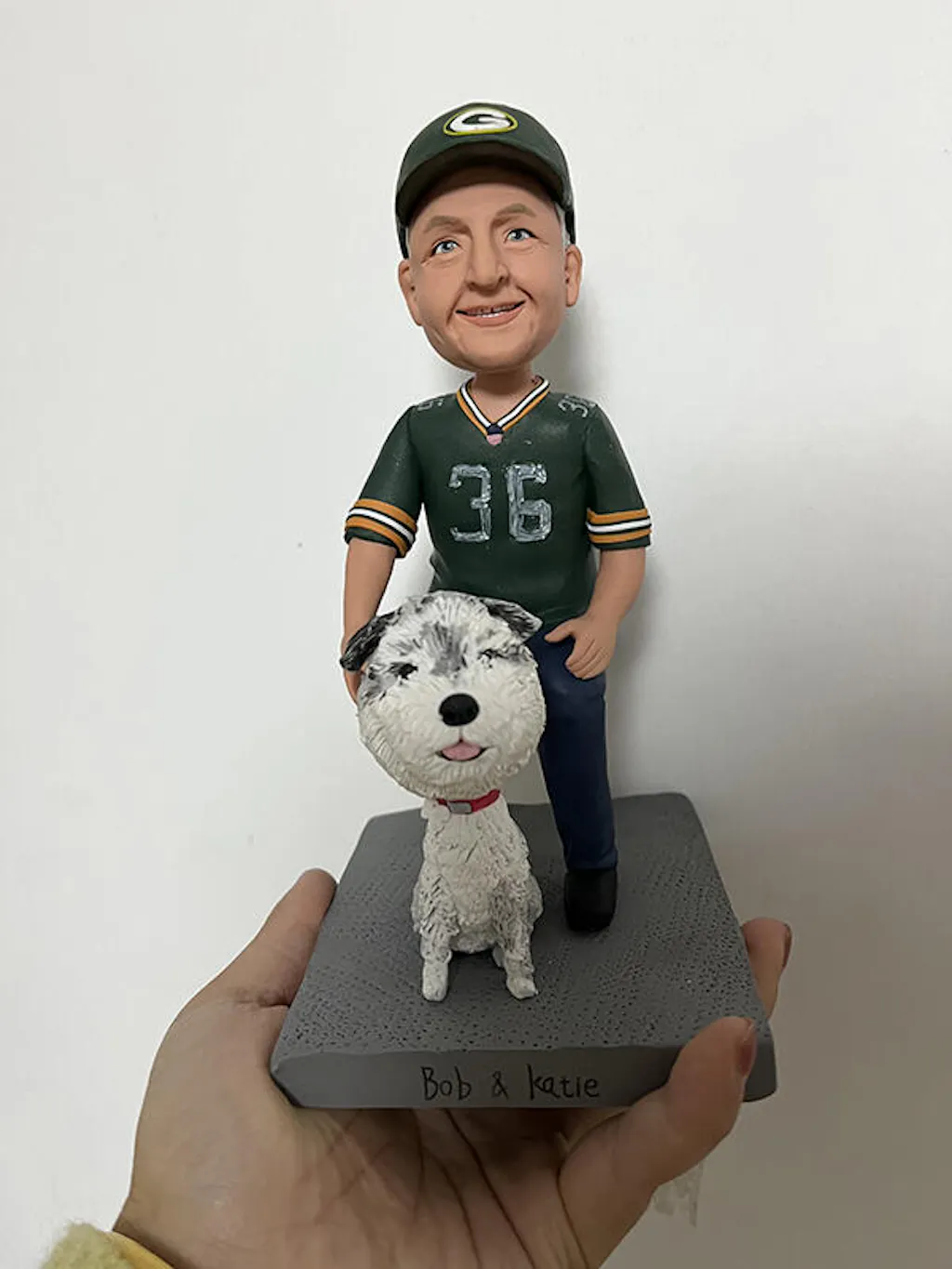 Personalized Customizable Person and Pets - Custom Bobblehead From ...