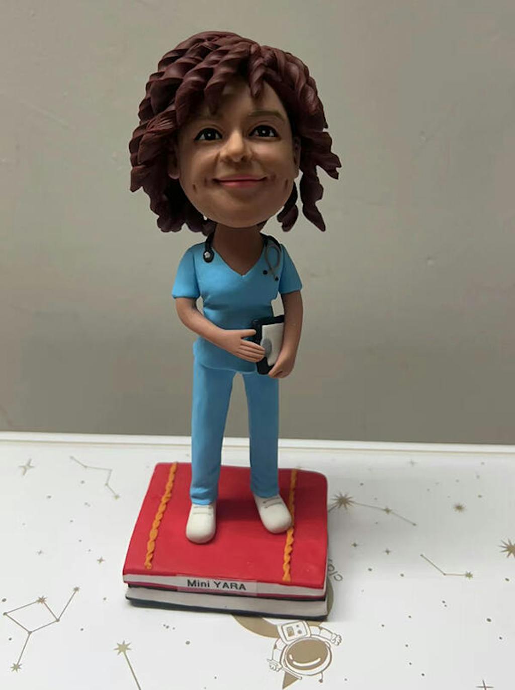 Personalized Nurse Bobblehead Figures Based on Her Photos - Perfect ...