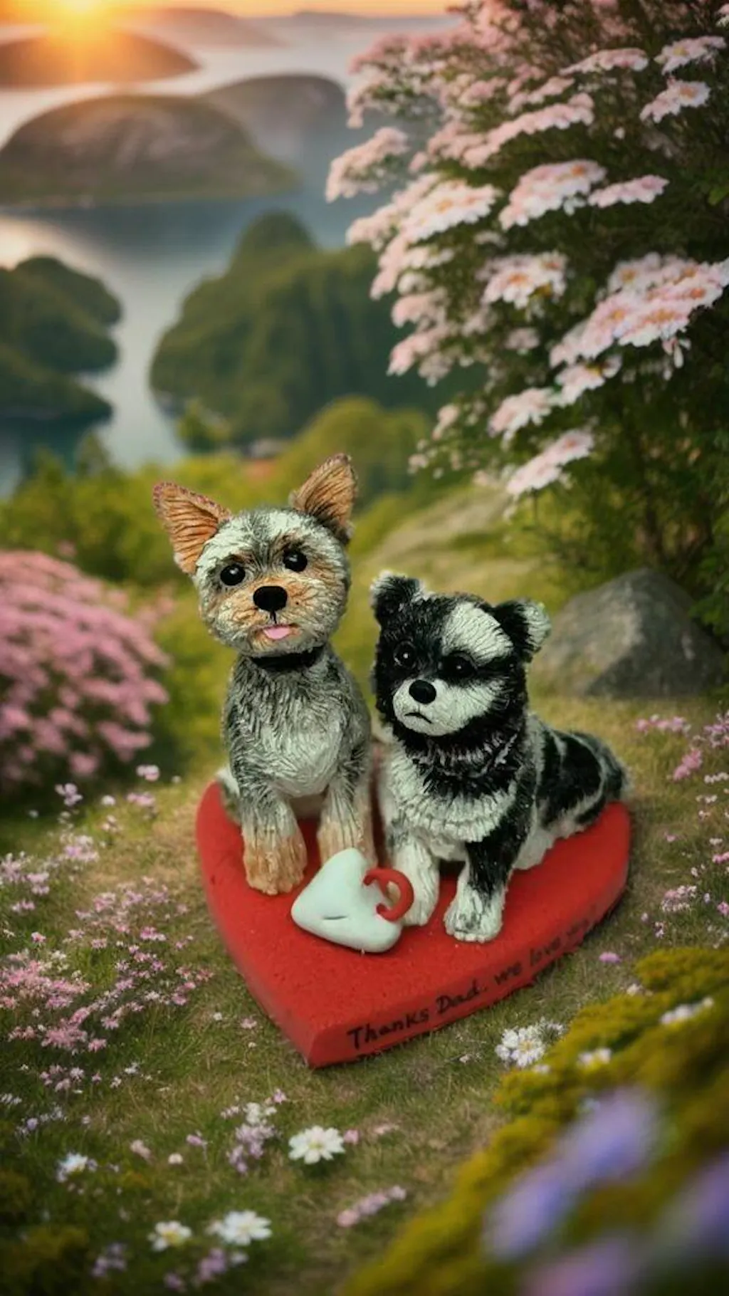 100% Fully Customized Your Dashboard Dog Bobble Head From Photo - Pets ...