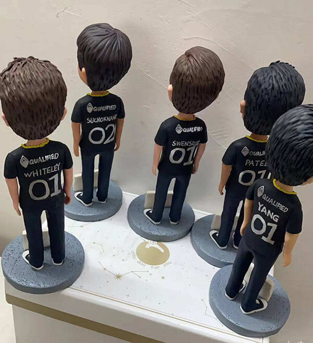 Personalized Fully Customizable Single Bobblehead From Head-To-Toe For ...