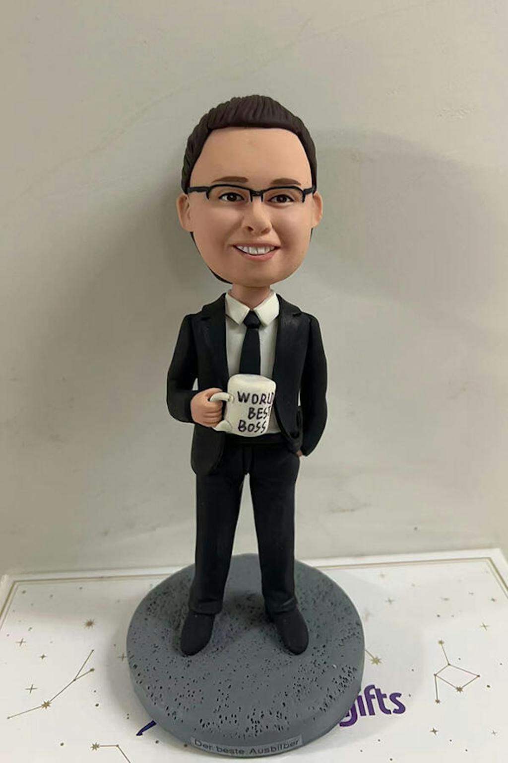 Personalized Custom Bobblehead Doll for Boss From His Photo Online ...