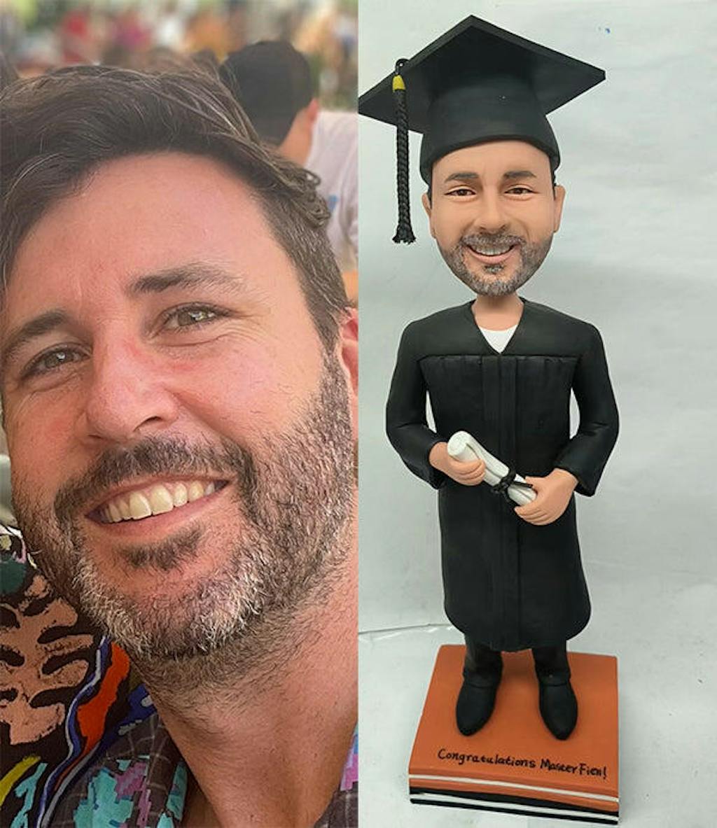 Graduation University Students Custom Bobblehead From Photos ...
