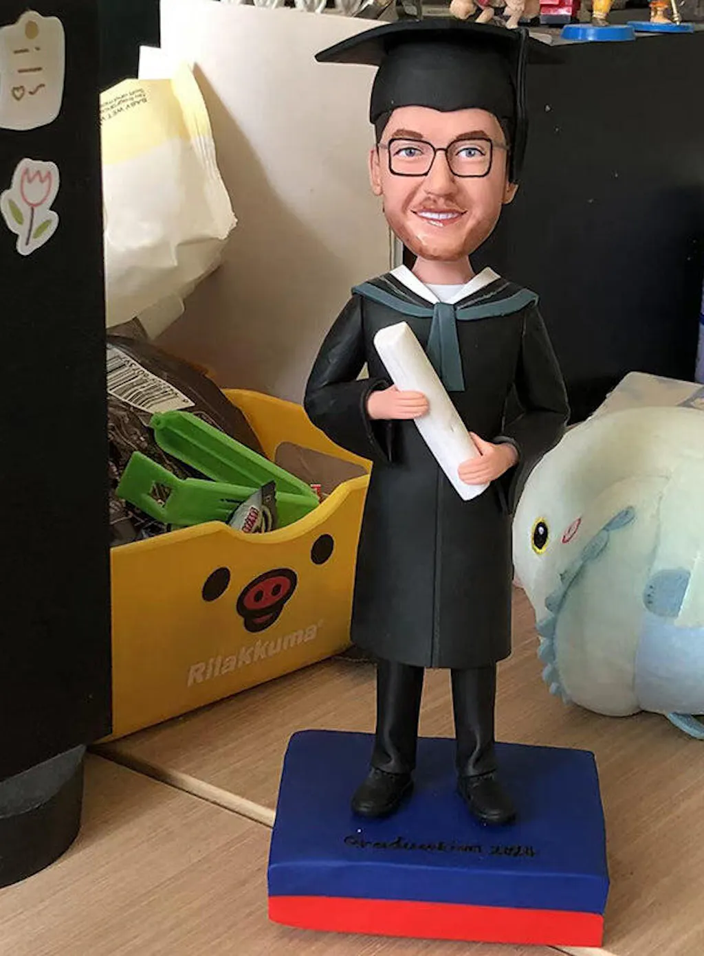 Graduation University Students Custom Bobblehead From Photos ...