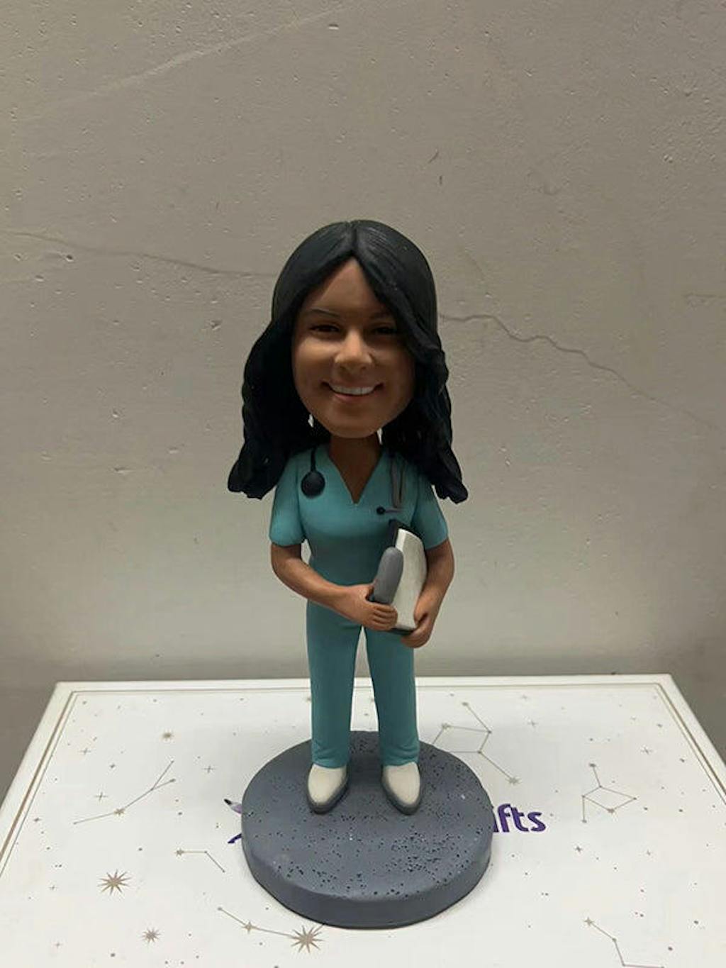 Personalized Nurse Bobblehead Figures Based on Her Photos - Perfect ...