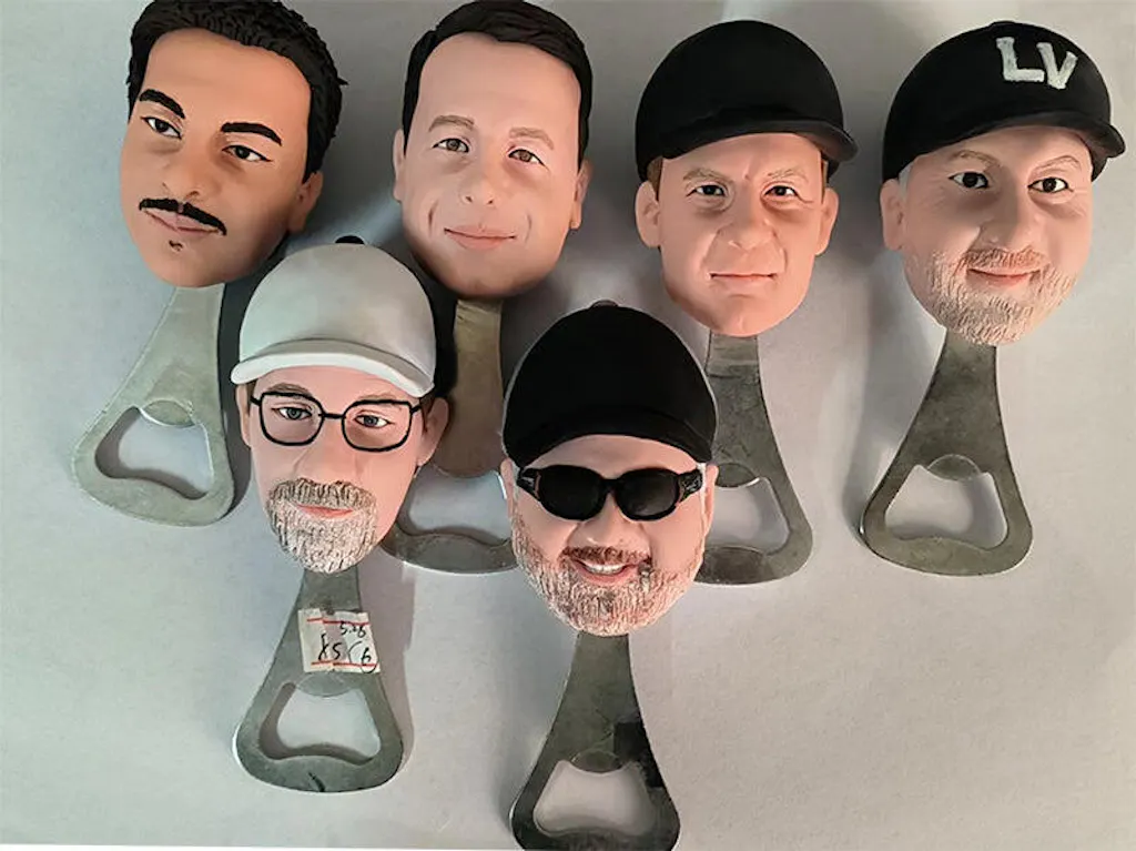 Personalized Custom Face Funny Bottle Opener Groomsmen Gift From Photo ...