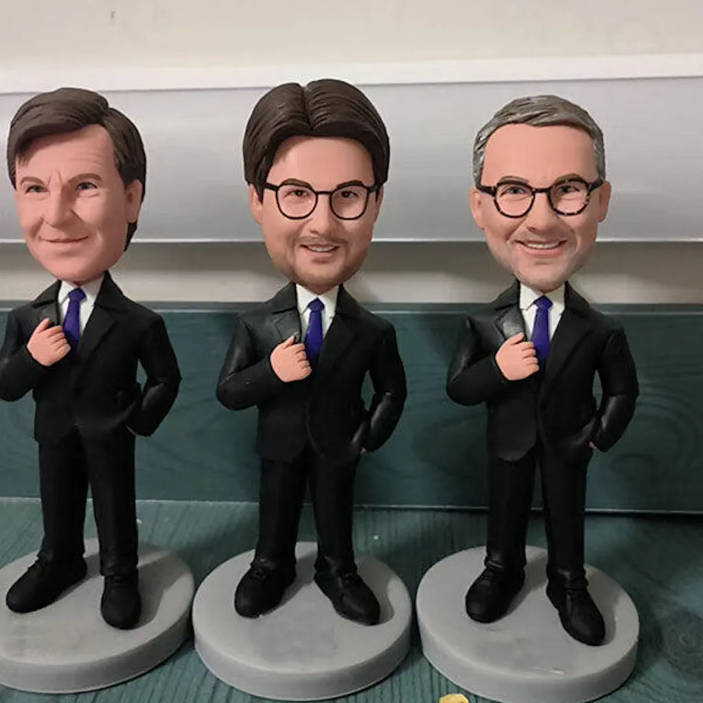Work Buddies Custom Bobblehead From Photos - Gift for him – BobbleGifts