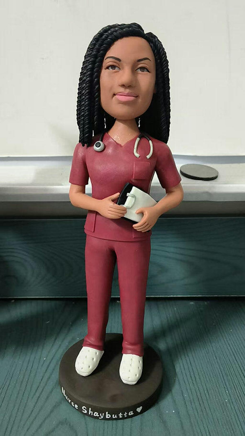 Personalized Nurse Bobblehead Figures Based on Her Photos - Perfect ...