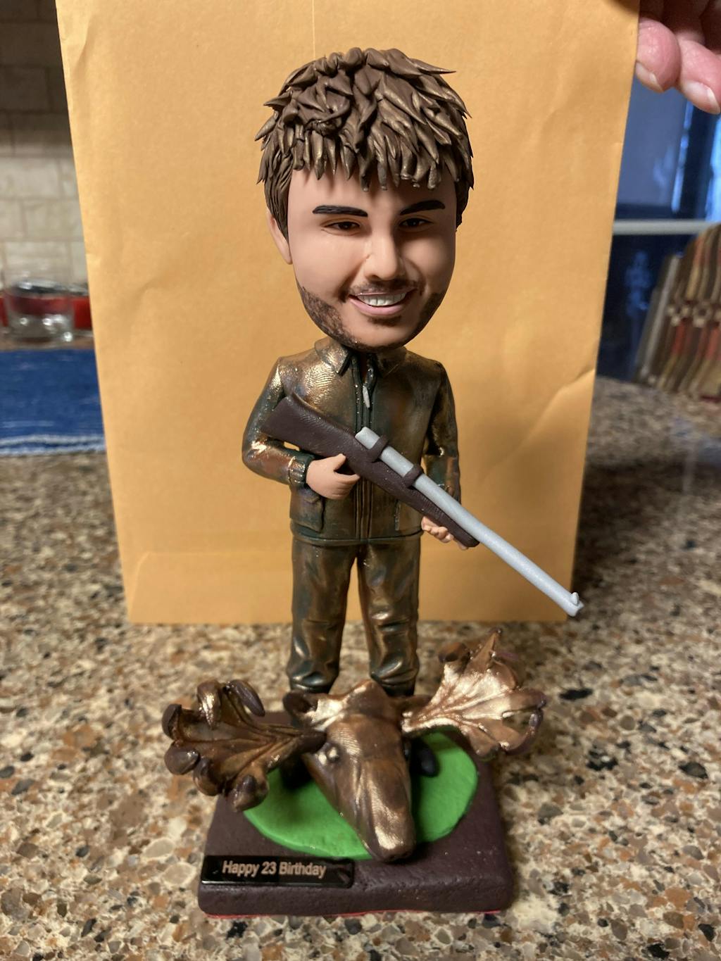 Hunter Bobblehead | Personalized Keepsake Hunting Gift – bobbleheadcraft