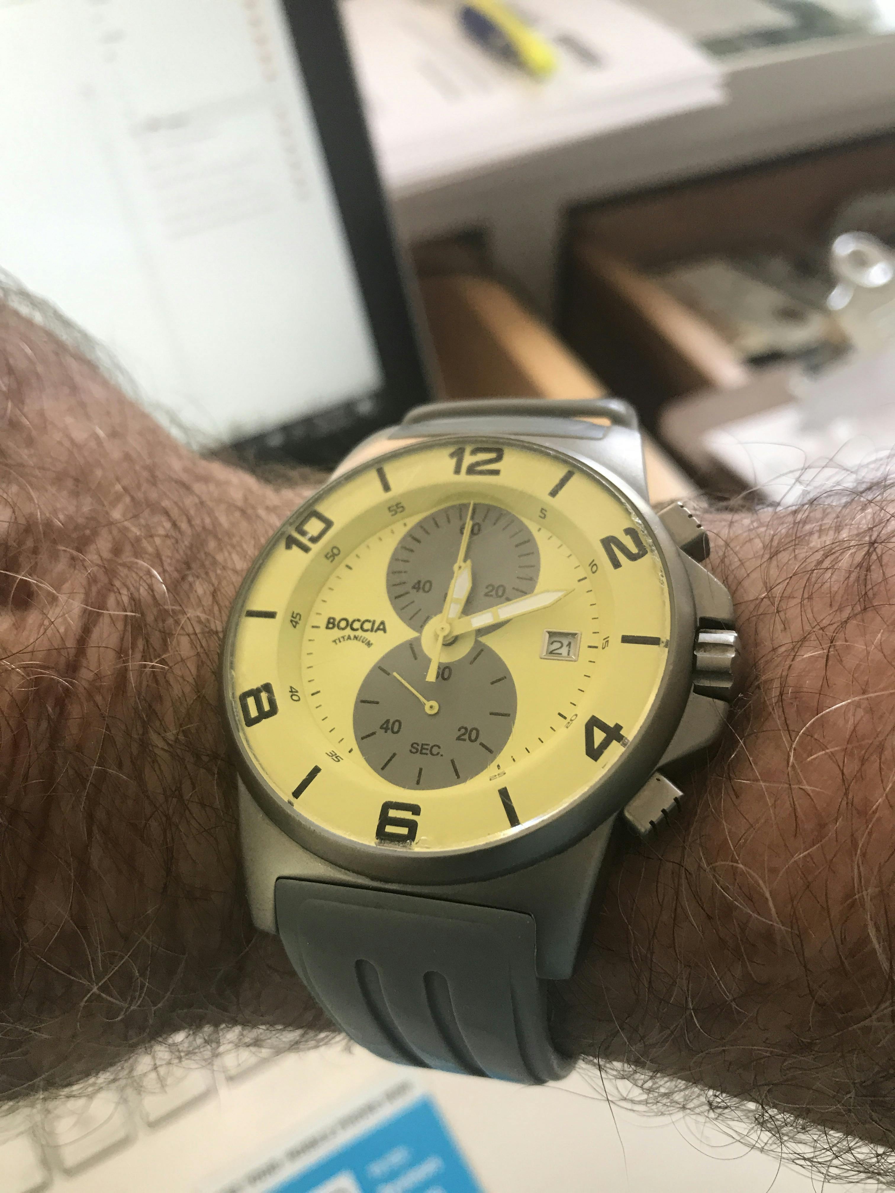 3777-20 Mens Boccia id. Titanium Watch – Boccia Titanium