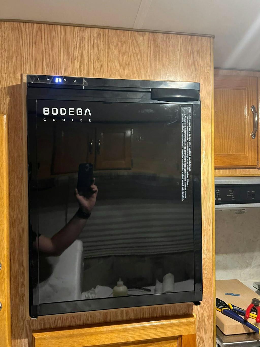 BODEGA 12 Volt RV Refrigerator 2.3cu.ft 65L RV Fridge and Freezer