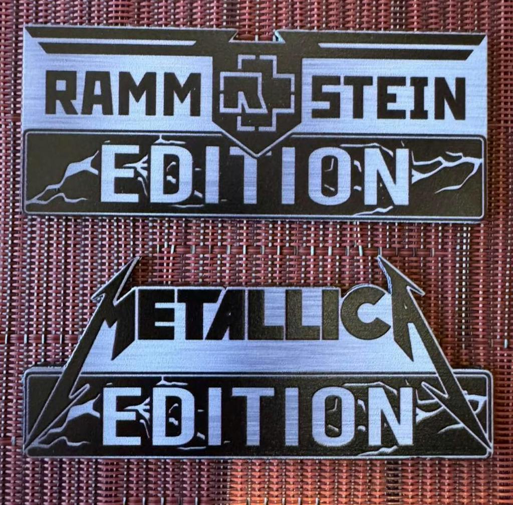 Slayer Edition Laser Engraved Car Emblem – BohoPride