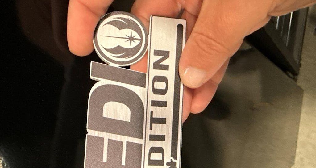 Slayer Edition Laser Engraved Car Emblem – BohoPride