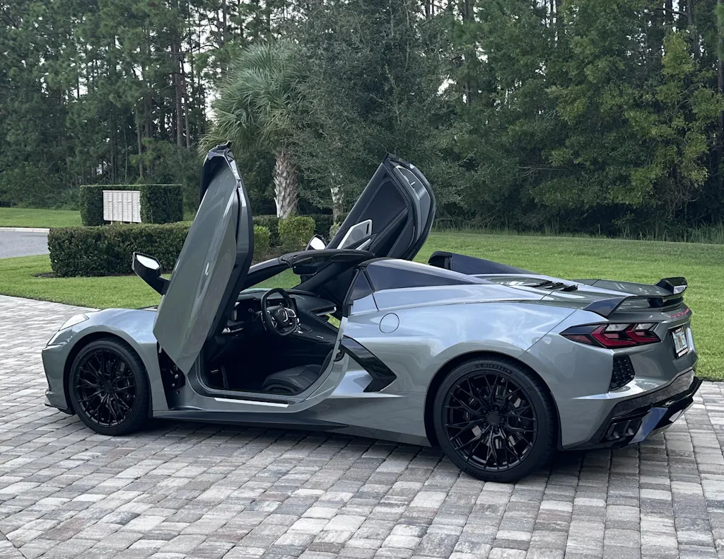 C8 Corvette Lambo Doors Kit Installation | Bokeyno Motorsports