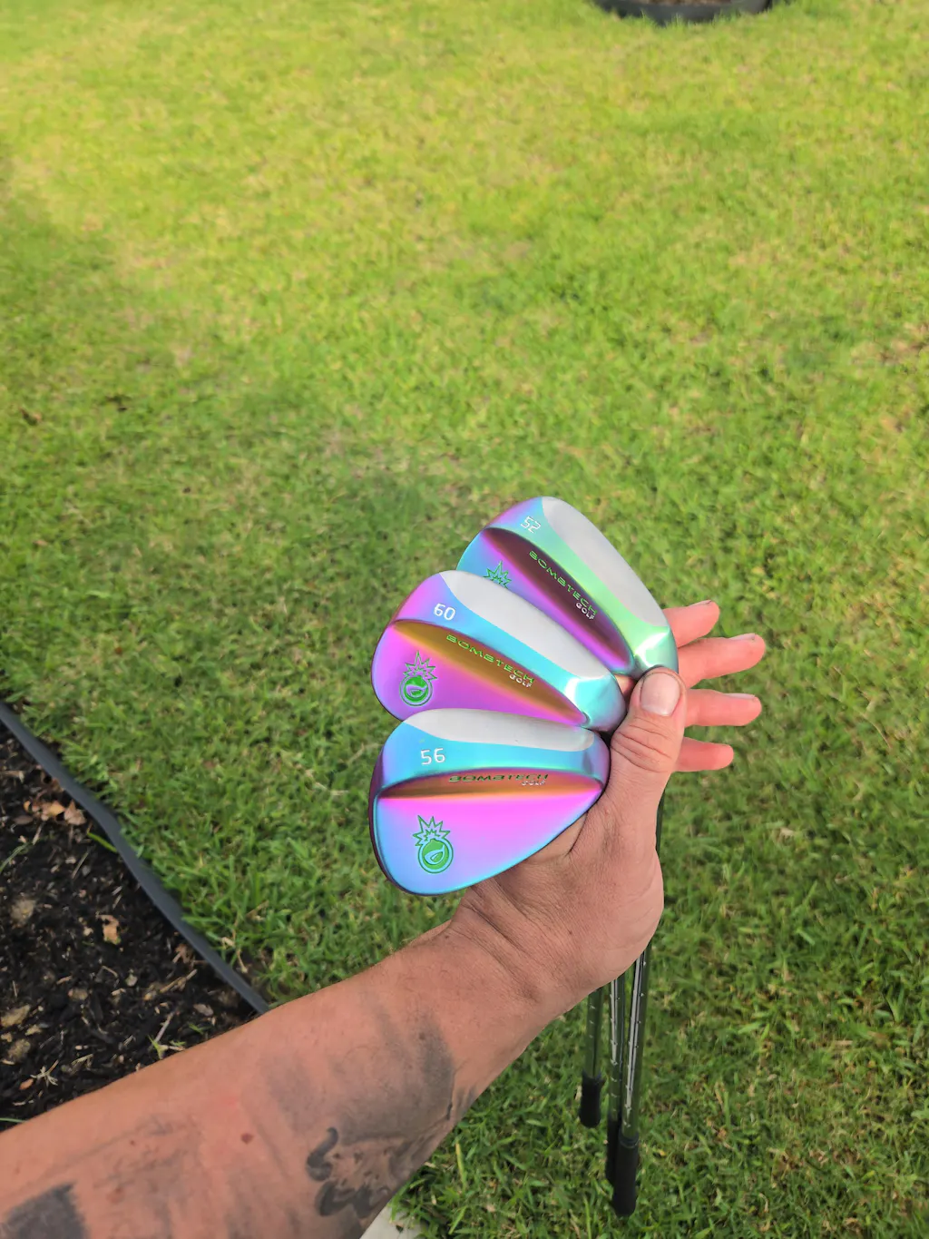 Limited Edition Volcano Torched BombTech 52, 56 and 60 Wedge Set ...