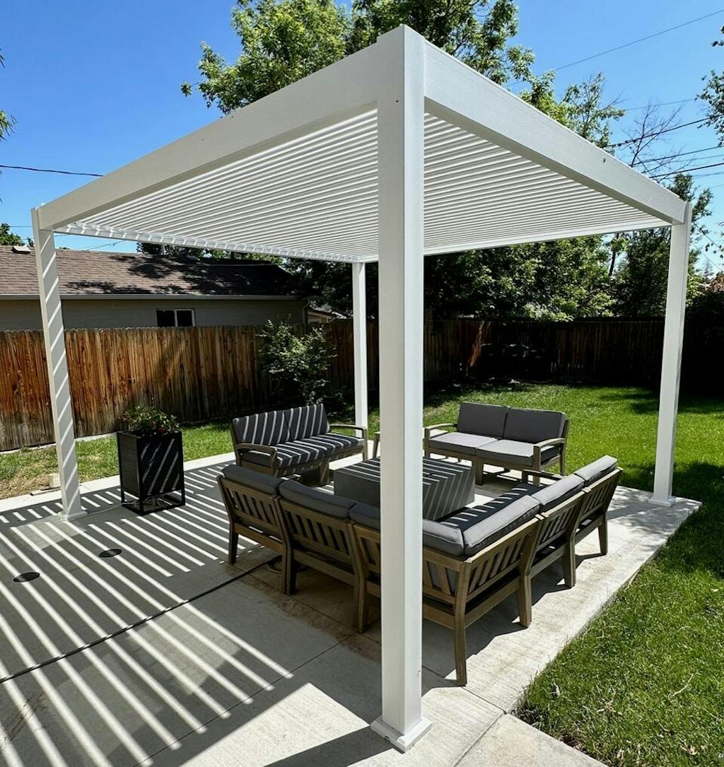 Modern Motorized Pergola Kits | BON Pergola