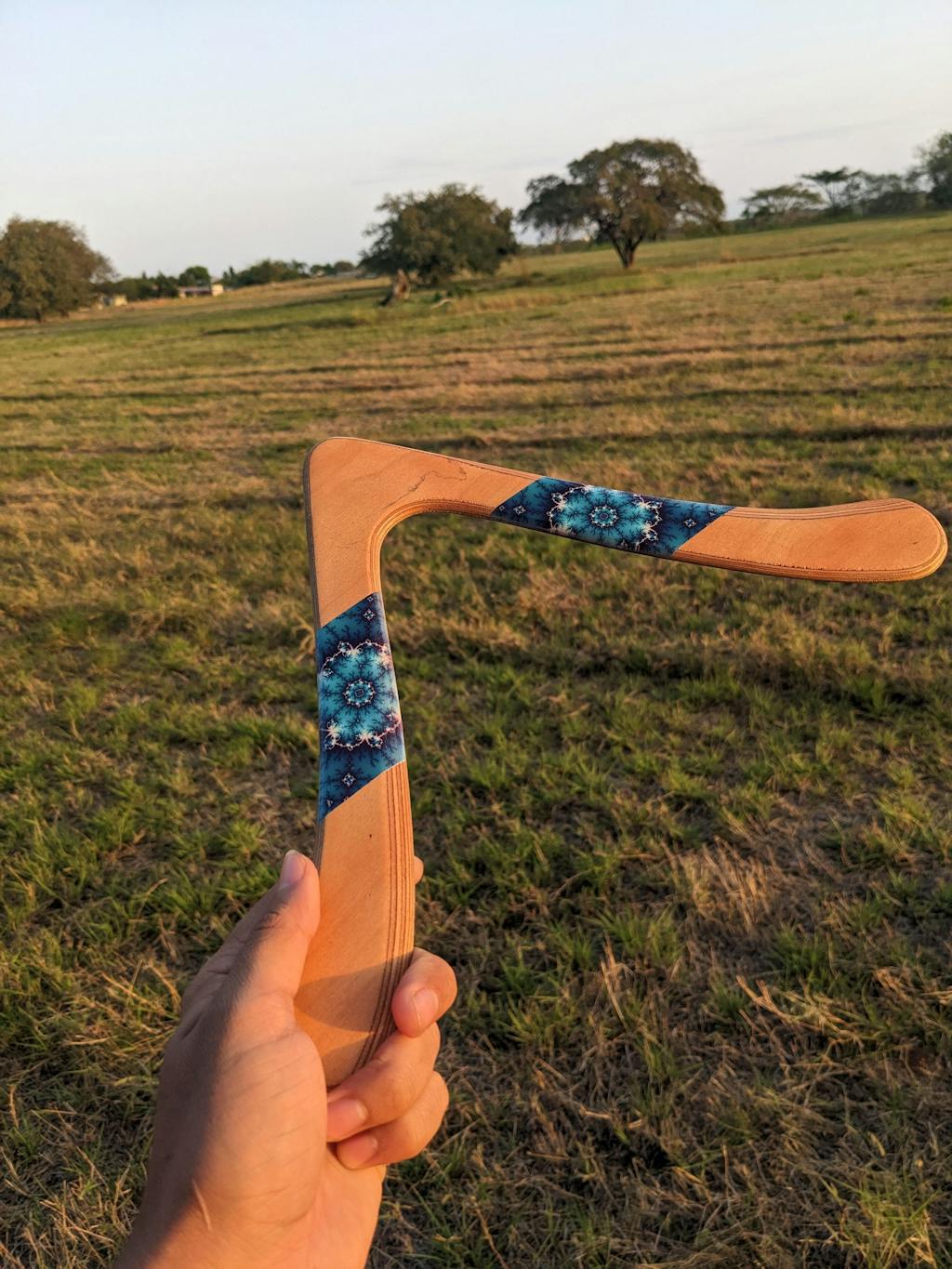 Australian Decorated Throwing Stick - Boomerangs.com