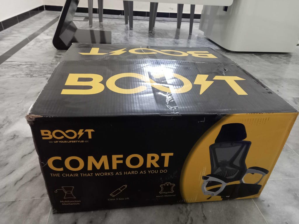 Boost Comfort Ergonomic Chair with Footrest | Ergonomic Gaming Chair