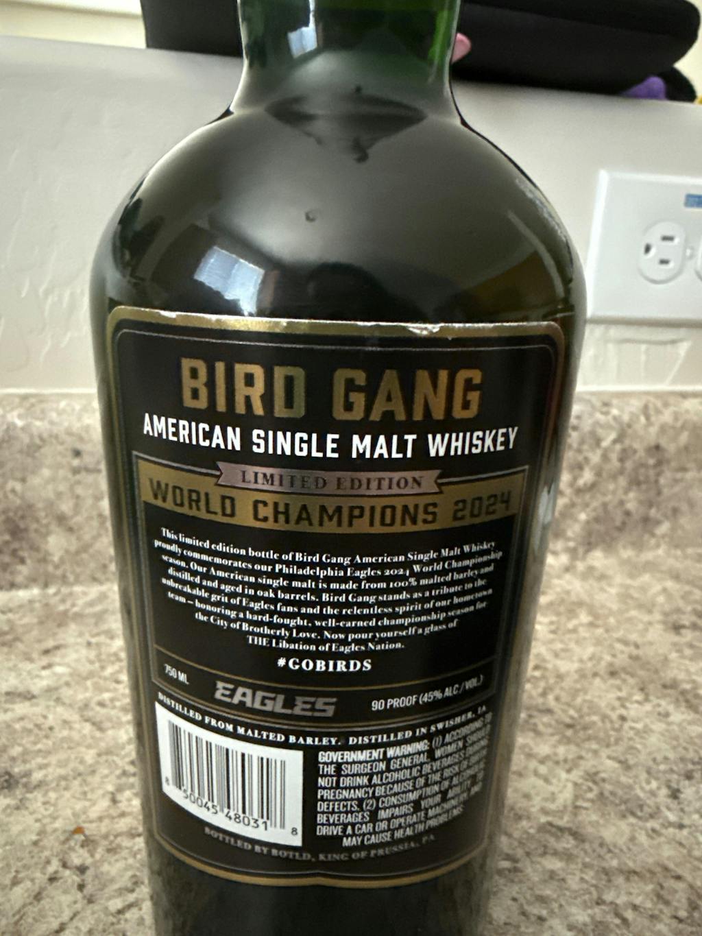Bird Gang World Championship 2024 American Single Malt Whiskey – BOTLD