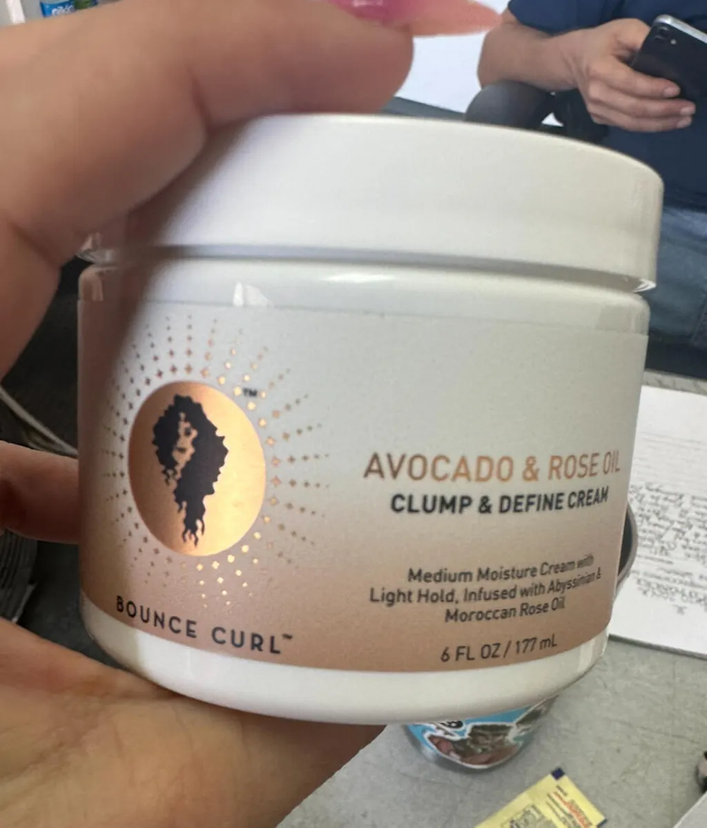 Avocado & Rose Oil Clump and Define Cream For Wavy, Curly, & Coily hair