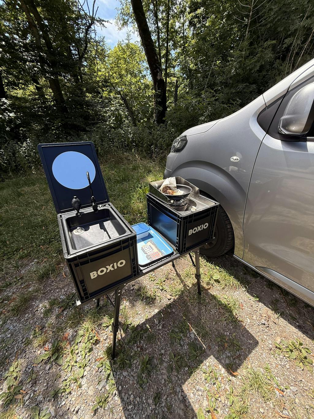 Set de cuisine de camping I BOXIO COOK Max