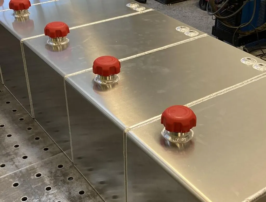 Aluminum 225 Series 5TPI Buttress Threaded Neck – Boyd Welding LLC