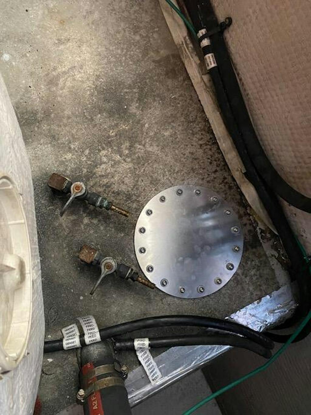 Aluminum 8"OD X 6"ID Bolt In Tank Clean Out Access Plate – Boyd Welding LLC