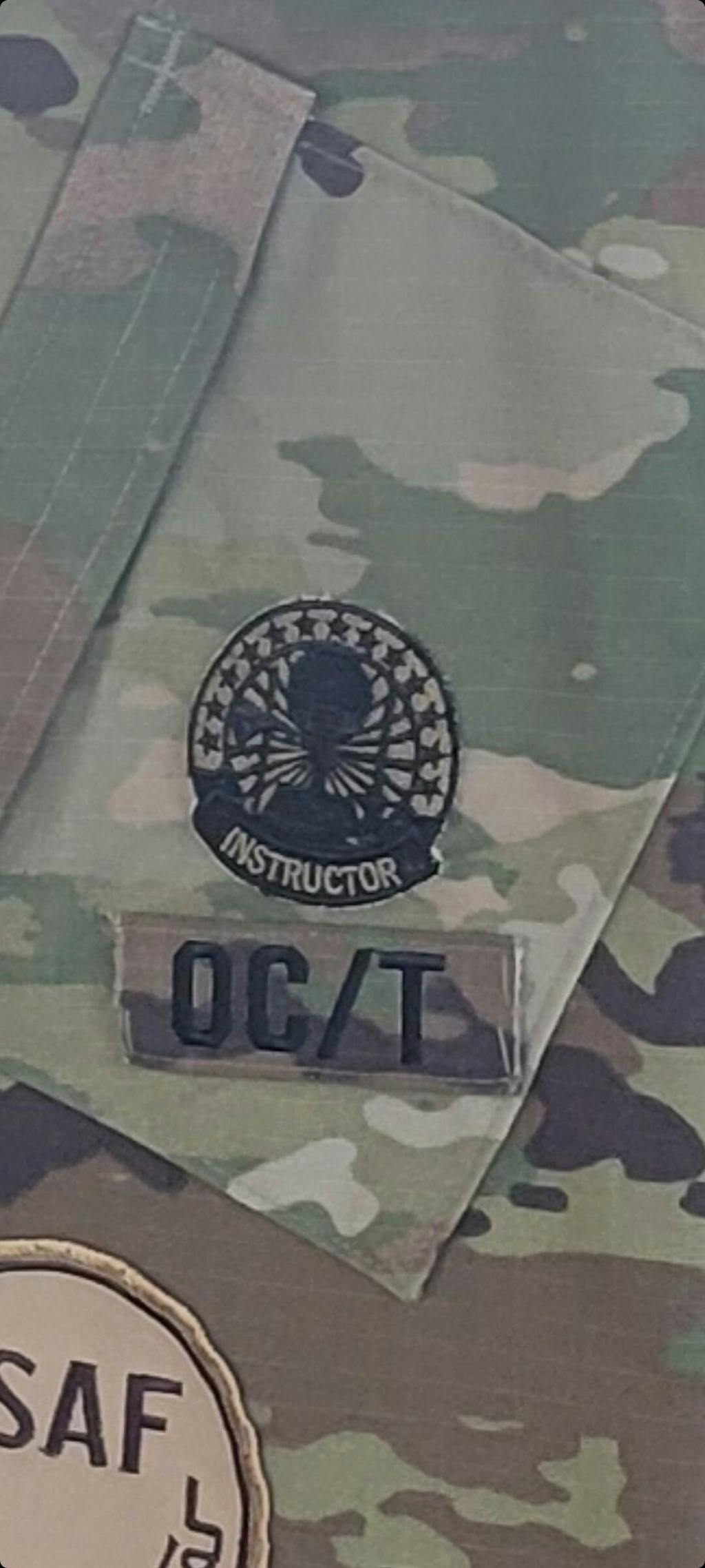 Army Instructor Badge Basic Sew On OCP Patch for OCP Uniforms – Bradley ...