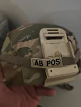 Army Cat Eyes ACH Helmet Band Add Name, Blood Type, and Roster ...