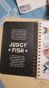 Judgy Fish Sticker Book – Brass Monkey
