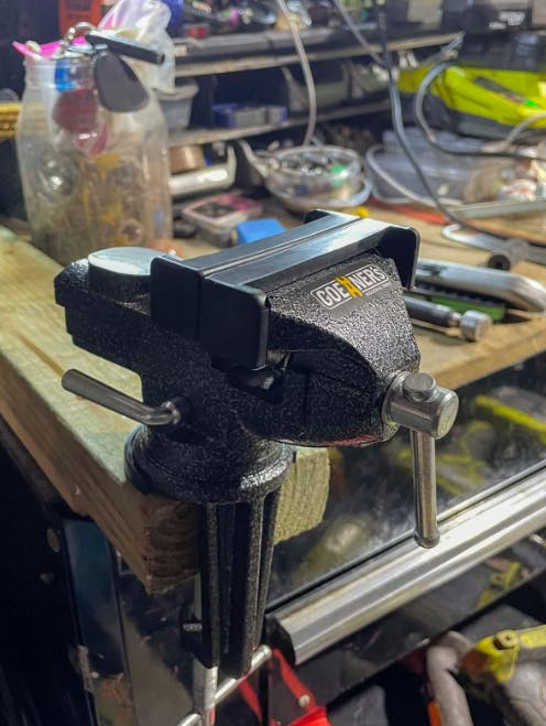 3.2inch Bench Vise Tabletop Vice Clamping Vice Woodworkers Vise for DI ...
