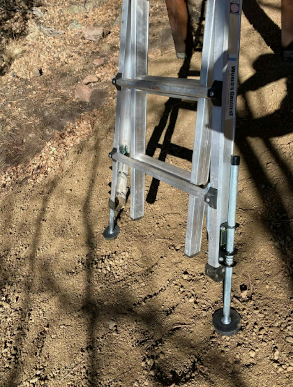 Adjustable Ladder Leveler Extension Ladder Stabilizer Feet Levelers fo ...