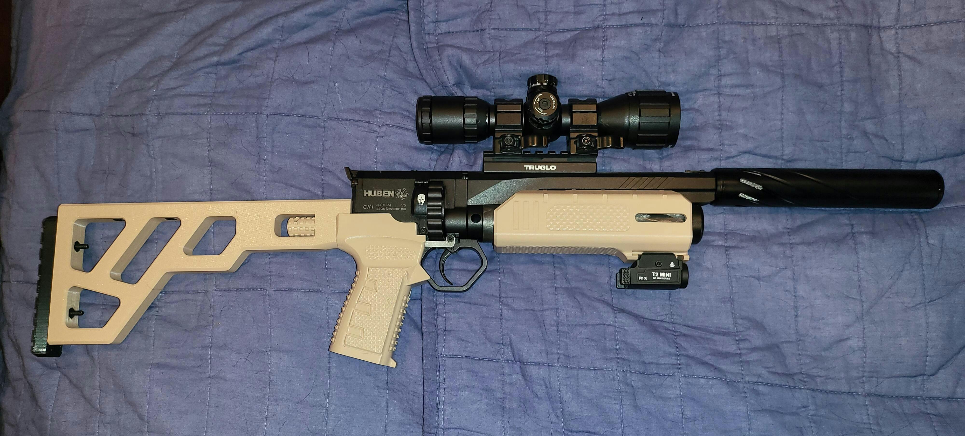 Huben Gk1 Pistol | Huben Gk1 carbine kit | Huben Bravo3D