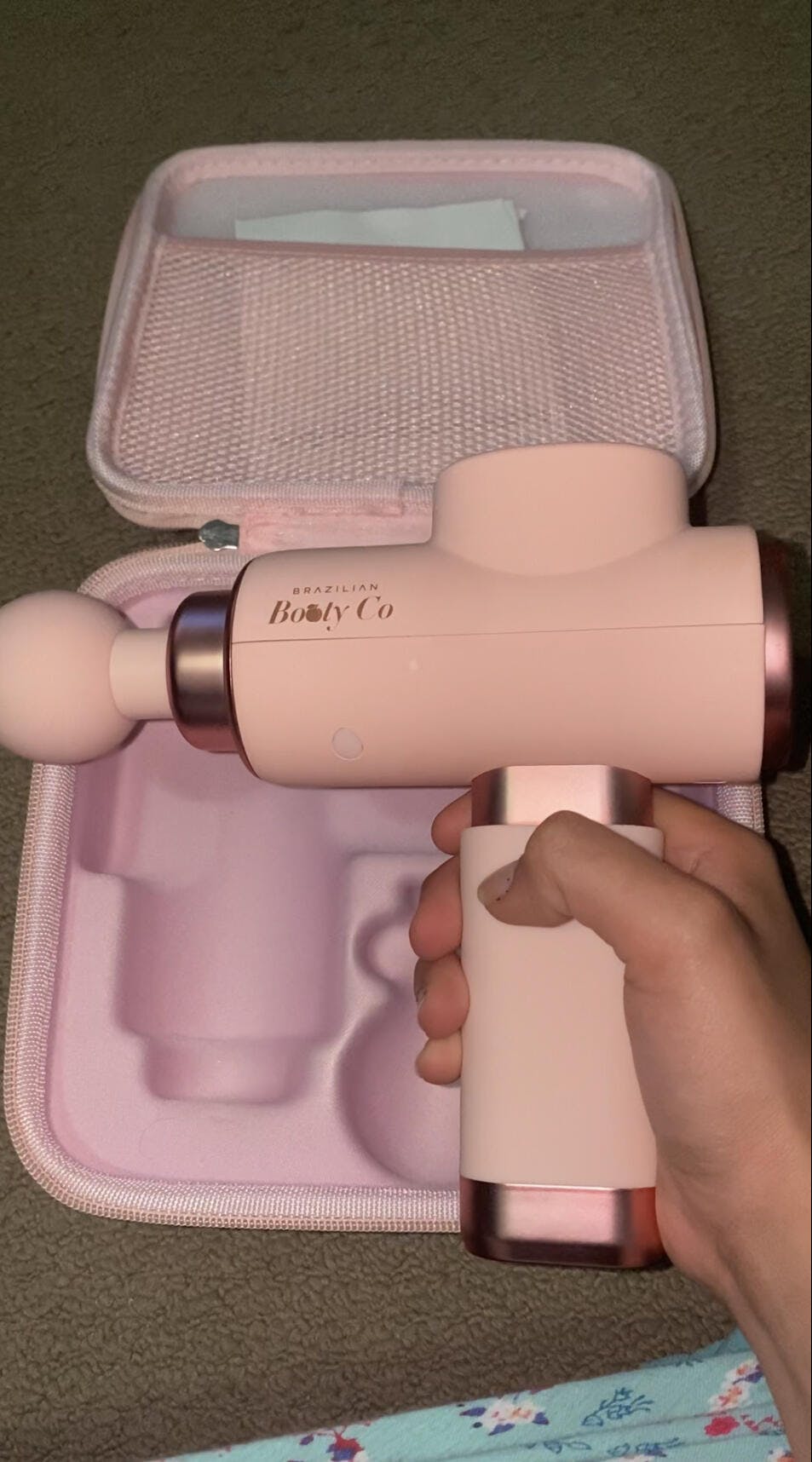 Rose Gold Massage Gun Brazilian Booty Co