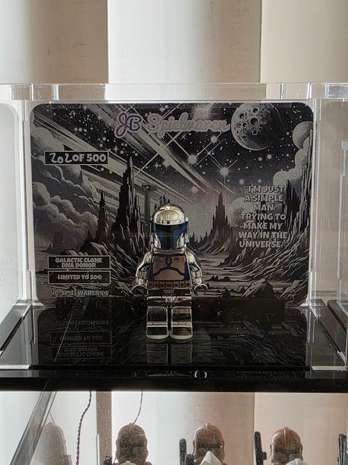 Clear LEGO® Minifigure Stand – 30 Count