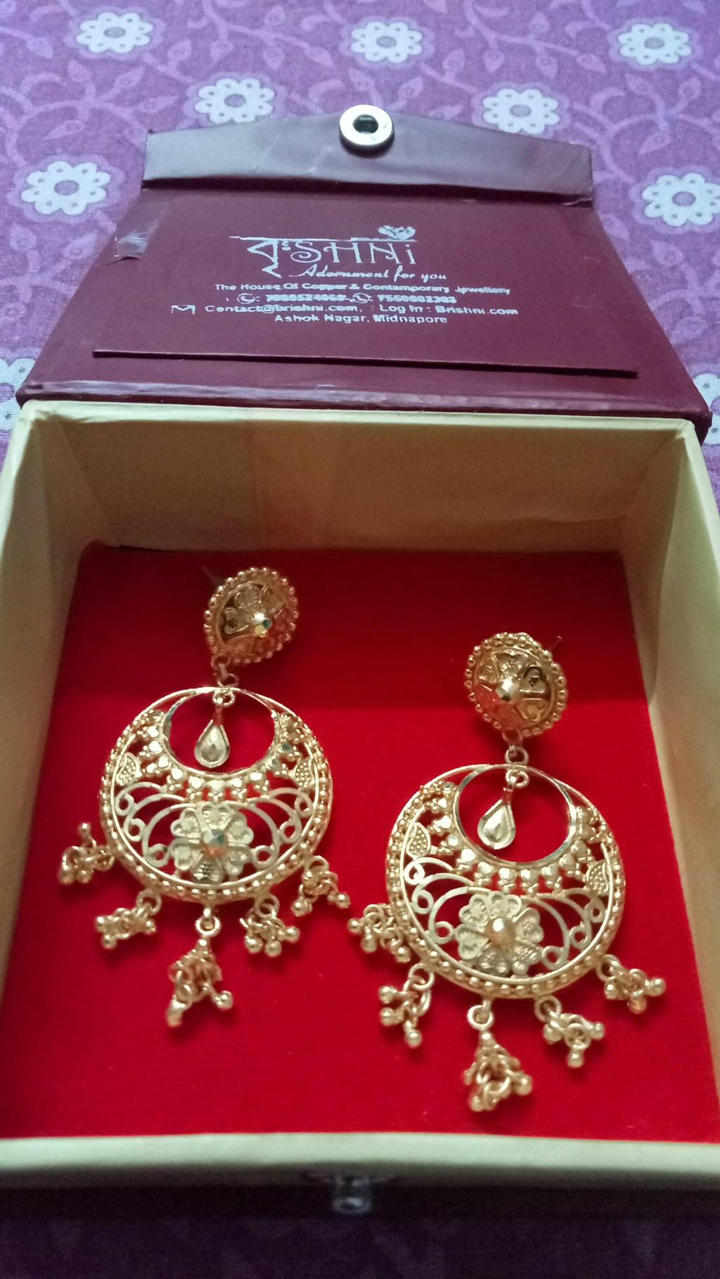 Shop Bengali Bridal Mukut (Crown) Online - 22K Gold Plated