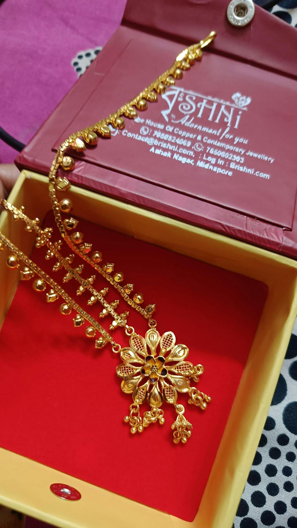 Shop Gold-plated Bridal Mangtika, Bengali Tiara-Tikli, Mathapatti