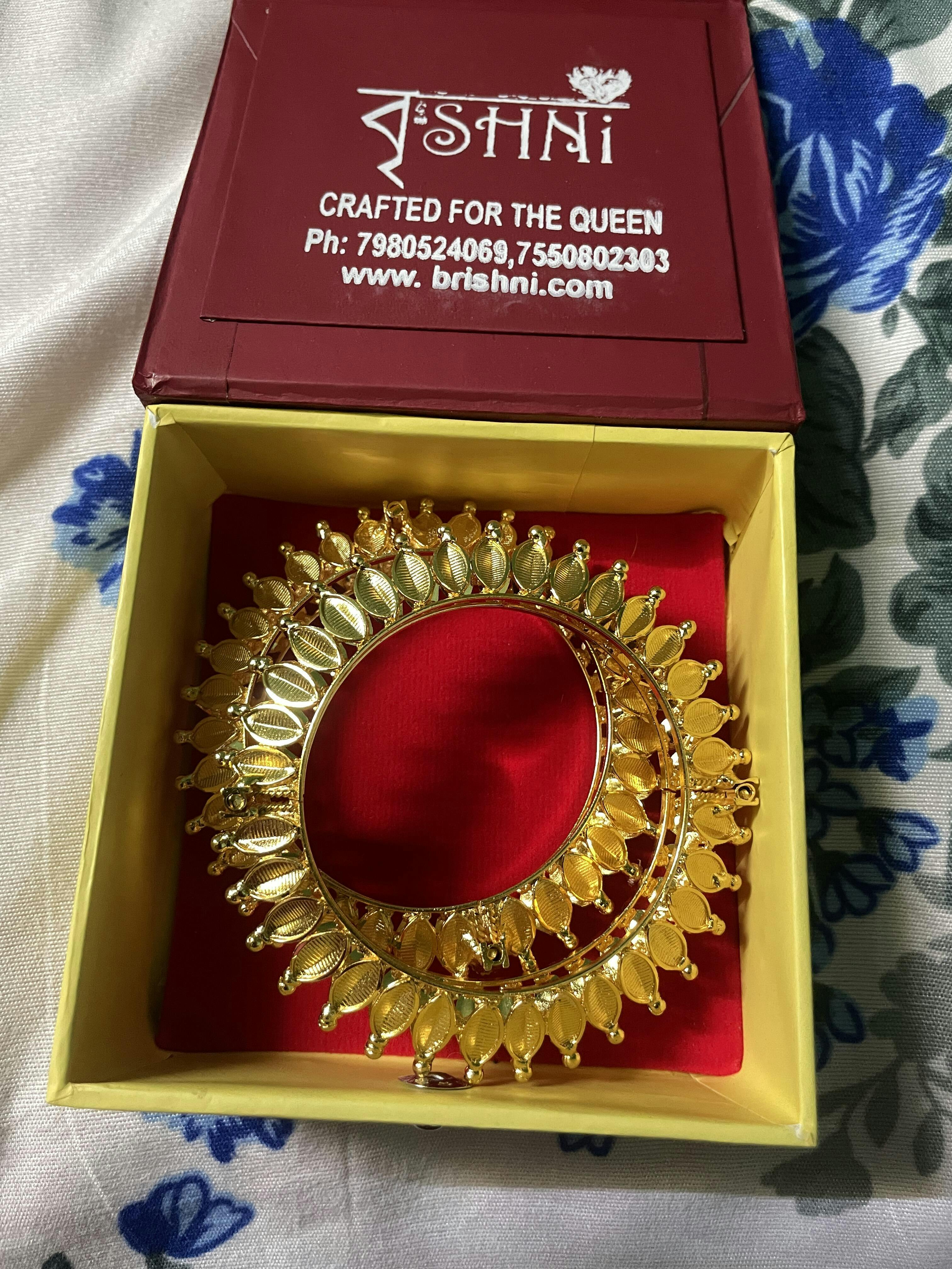Shop Gold-plated Bridal Mangtika, Bengali Tiara-Tikli, Mathapatti