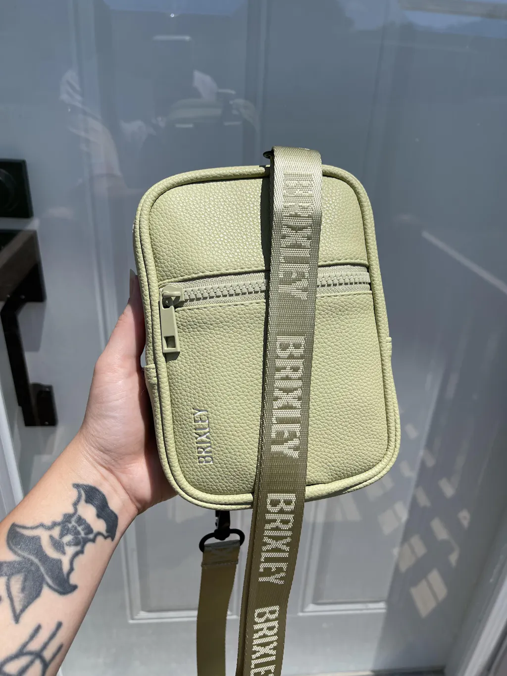 Leather Fern Crossbody Sling – Brixley Bags