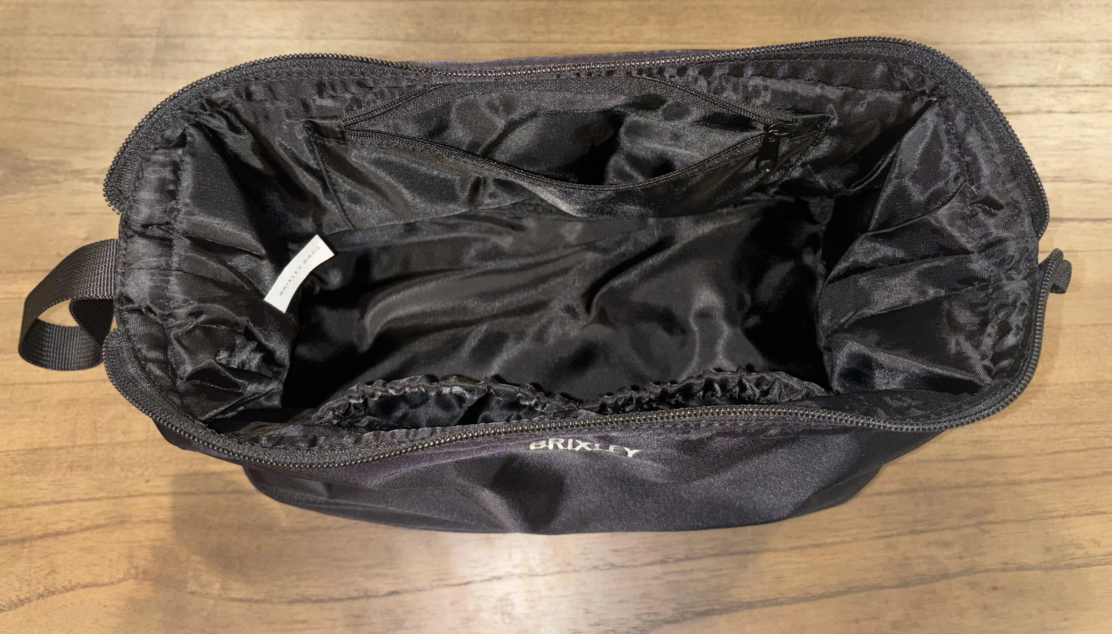 Black Brixley Toiletry Bag – Brixley Bags