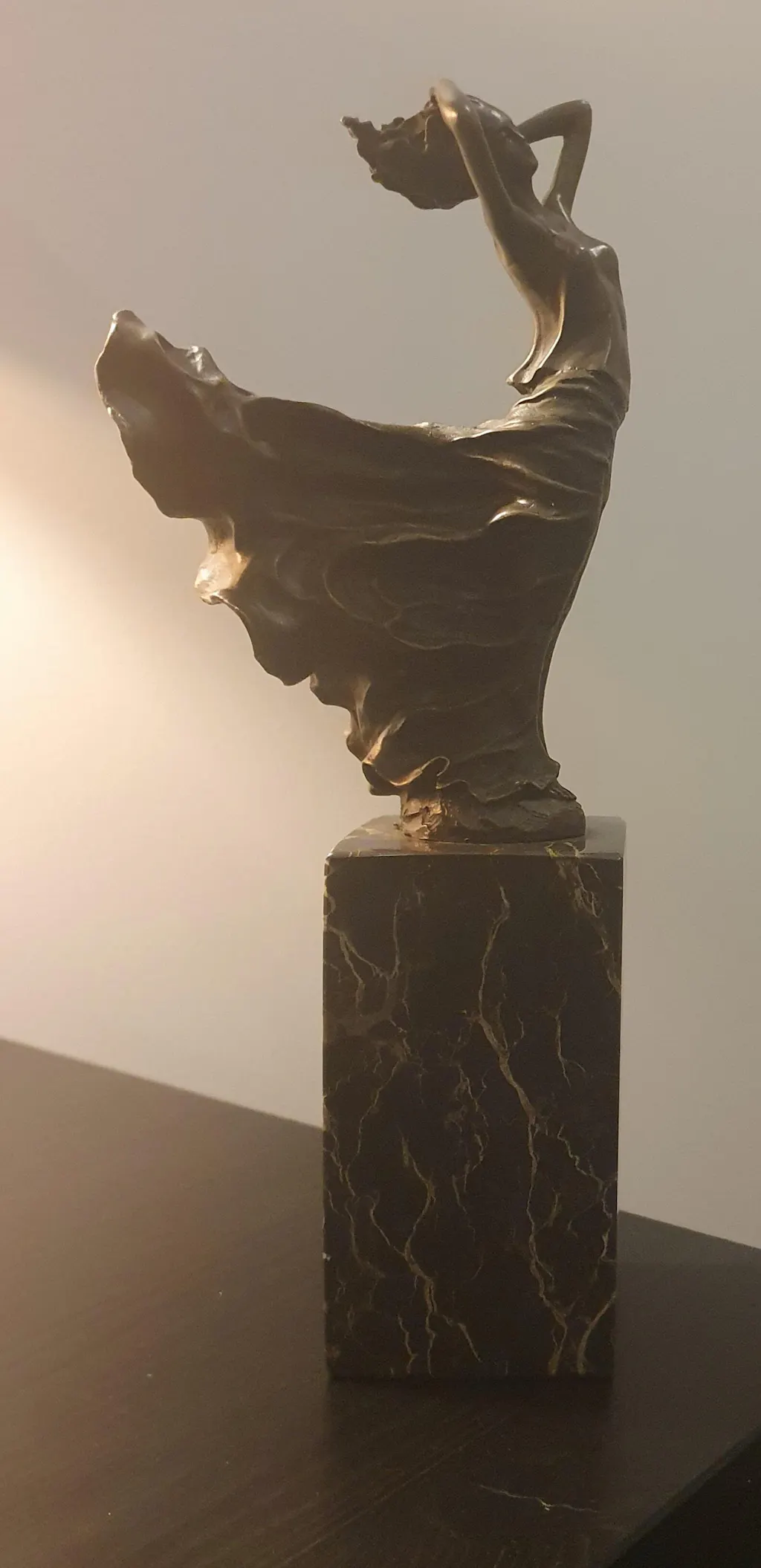 Signed Original Abstract Modern Art Female Torso Bronze Sculpture ...