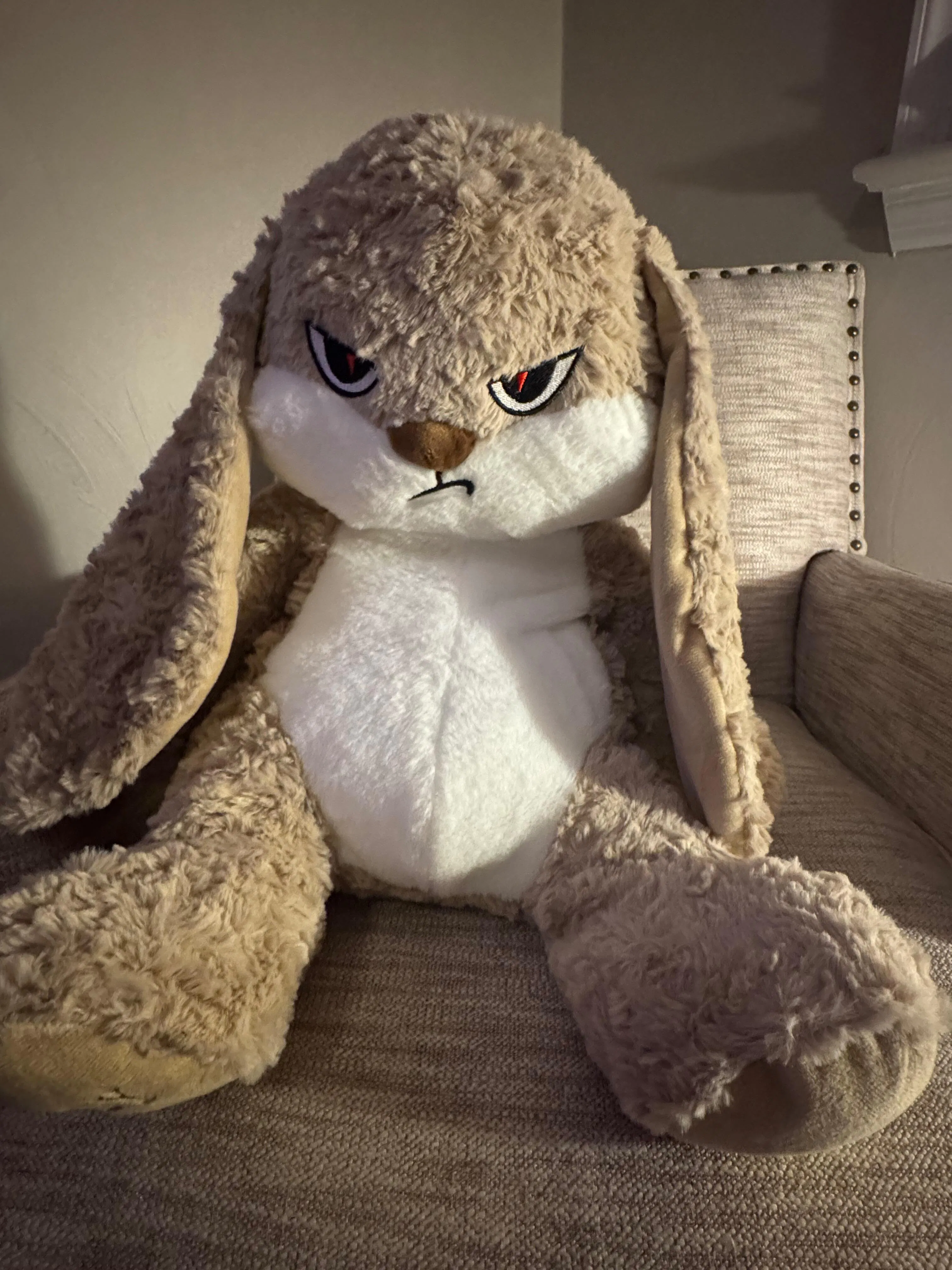 Broody™ Official Grumpy Bunny Plushie - Free Shipping on Bundles