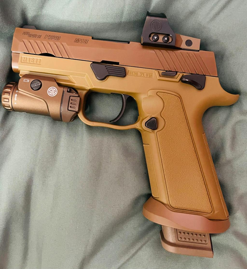 M1811 Grip Module with Tiger Stripe Custom Cerakote Patterns – Brouwer LLC