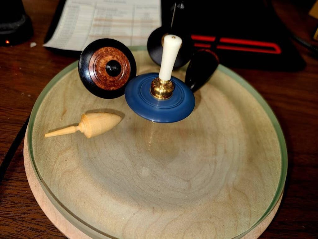 Spinning Base - 150mm Glass Concave Lens – Bruce Charles Designs